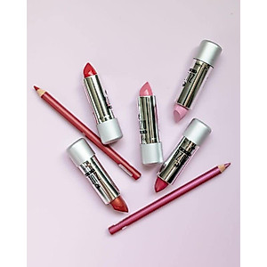 Zuzu Luxe Lip Color Lipstick (Temptress - Grape/Warm Pearl), Natural Ultra-Hydrating Lipstick, Paraben Free, Vegan, Gluten-free, Cruelty-free, Non GMO, 0.13 oz