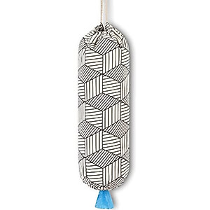 LUYANhapy9 Grocery Bags Holder Keep Tidy Fashion Wall Mount Plastic Bag Organizer with Hook Housewarming Gift E