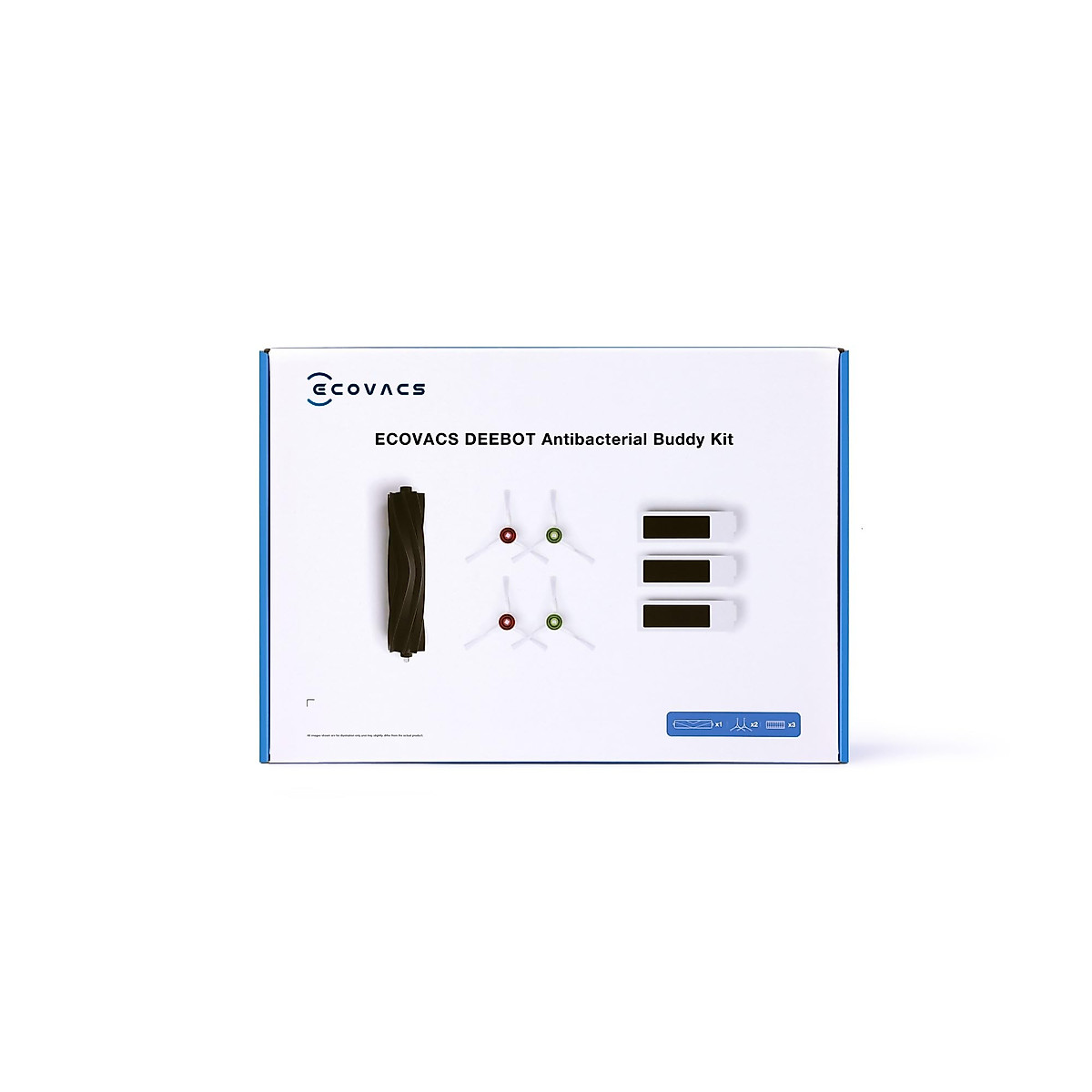 ECOVACS Accessory Pack for DEEBOT T20 Omni DKT010095, Acc Kit, White