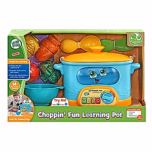 LeapFrog Choppin’ Fun Learning Pot, Orange