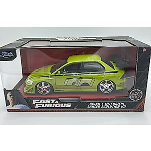DieCast Jada Fast & Furious Brian's Mitsubishi Lancer Evolution VII (1:32 Scale)
