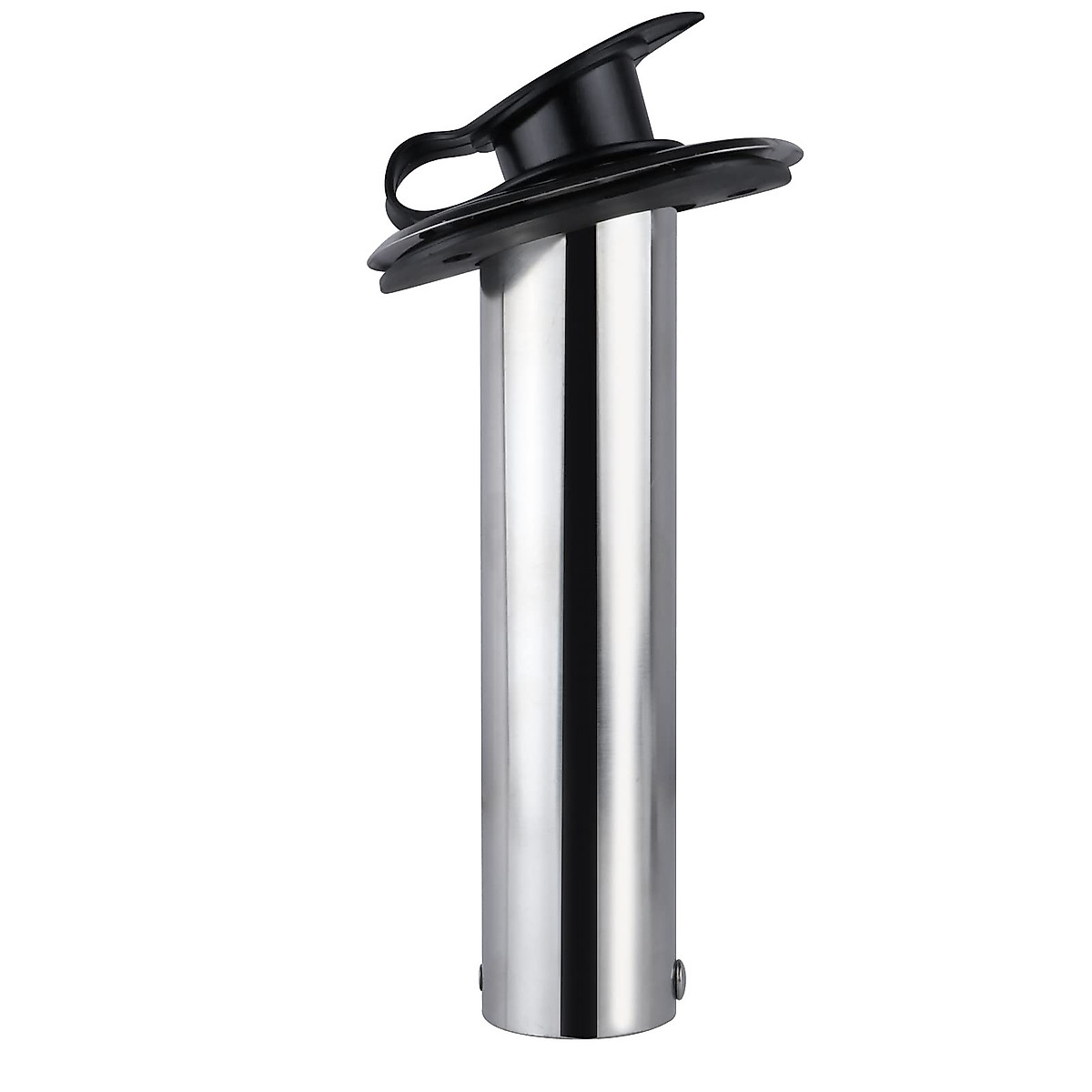 HOFFEN 2PCS STAINLESS STEEL FISHING ROD HOLDER 9" Flush Mount with UV PVC Liner( 30 Degree）