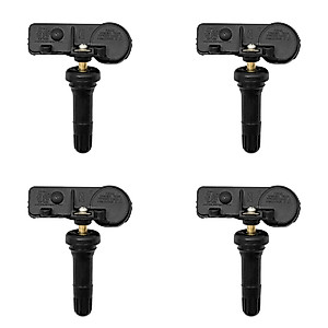 TPMS Sensor Tire Pressure Sensor 315MHz 4PCS Compatible with Ford F250 F350 F450 Focus| Lincoln MKS Mercury Milan & More Replaces# DE8T-1A180-AA, 9L3Z-1A189-A, CM5T-1A180-AA
