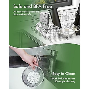 SiFENE Juicer Extractor, 3.2" Wide Mouth, Robust 800W Juicer Machine for Fresh Fruits and Vegetables, BPA-Free Stainless Steel, Quick Cleanup