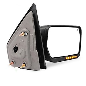 SCITOO Towing Mirror 2004-2006 for Ford for F-150 Rear View Mirror Automotive Exterior Mirror with Power Heated Front LED Signals (Passenger Side)