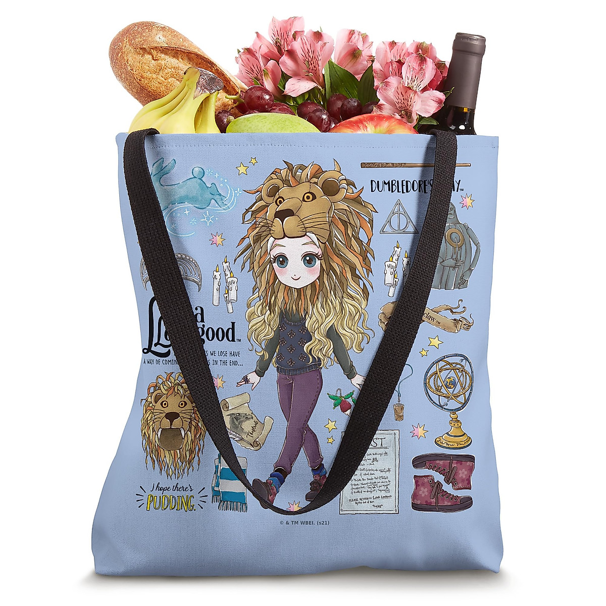Harry Potter The Eccentric Luna Lovegood Tote Bag