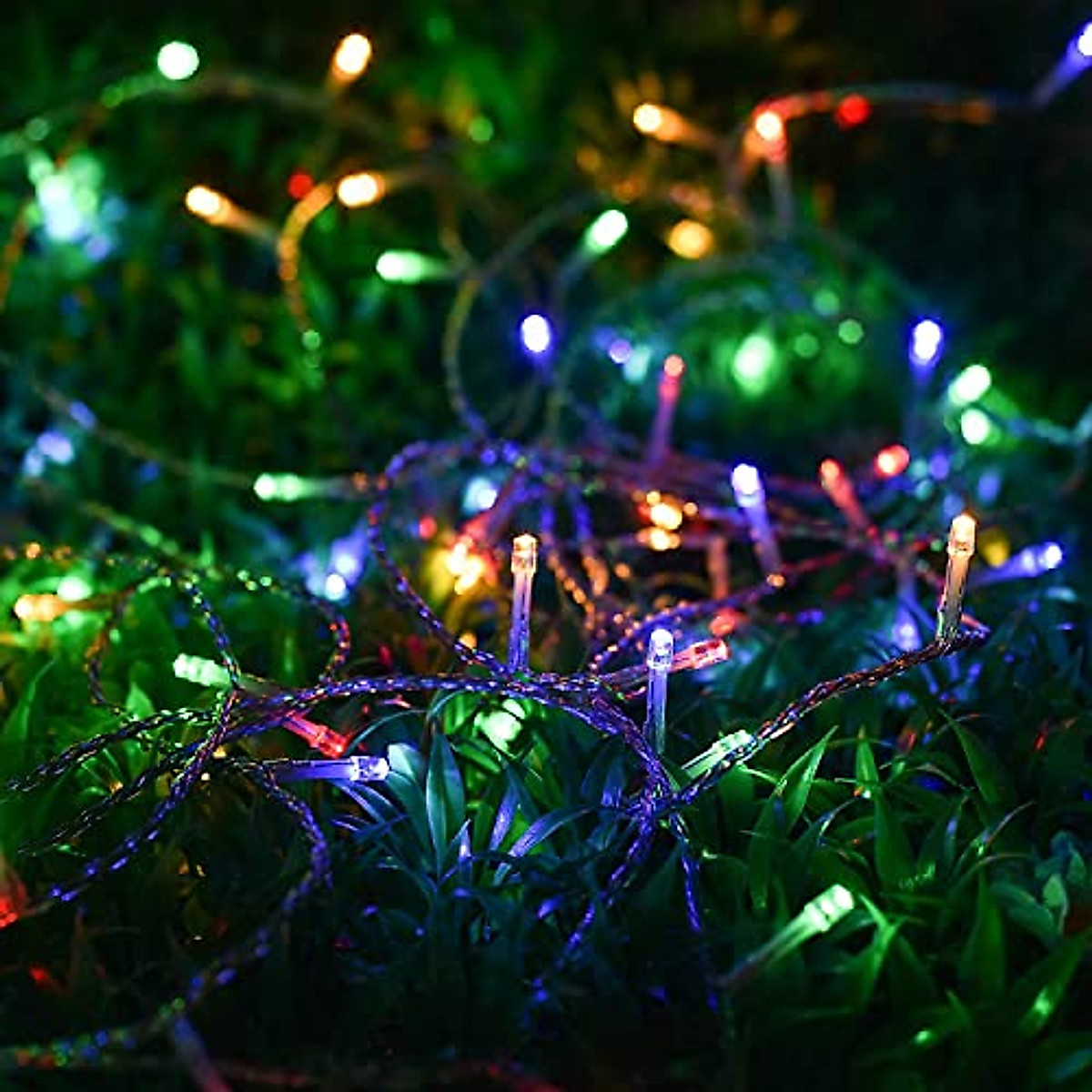 66FT 200 LED Indoor/Outdoor Fairy String Lights Plug in, Waterproof Christmas Lights with 8 Lighting Modes for Bedroom, Wedding, Party, Garden, Christmas Tree Decoration
