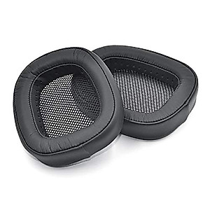 G433 Ear Pads Replacement Ear Cushion Compatible with Logitech G433 G233 G-pro Headphones (Black pu)