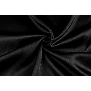 Kids Cloak Hooded Cape Halloween Christmas Cosplay Costume Satin 3-4 Years Y095BKS