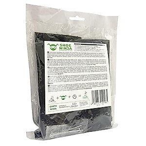 Shoe Deodorizer Inserts - Shoe Odor Eliminator - Activated Charcoal to Absorb Shoe Smell - Pack of 2 Shoe Smell Eliminator with Nail Clippers