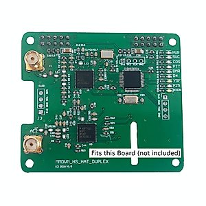 C4Labs DRPi-3.5NSX Nextion Screen Case – Raspberry Pi 3 B+, Duplex MMDVM v1.0, and Enhanced 3.5" Nextion Screen (Included) ~ Black Ice (Black)
