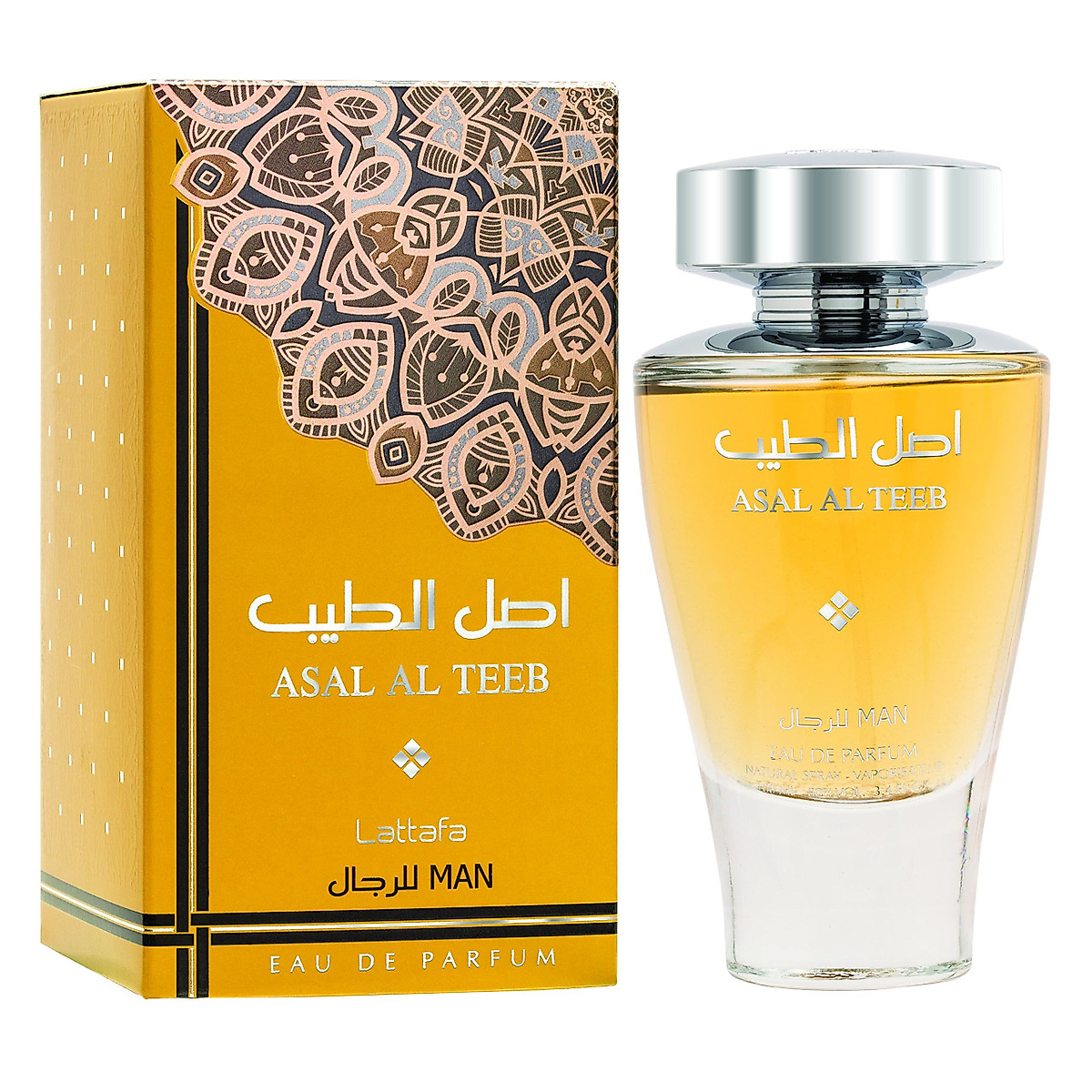 Asal Al Teeb Man Eau de Parfum 100 ml by Lattafa new in sealed box