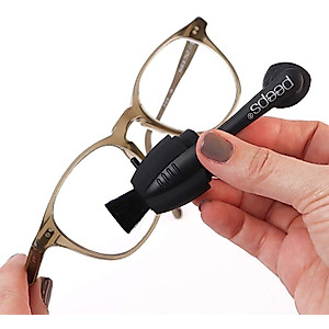 Peeps CarbonKlean Glasses Cleaner - for Eyeglasses, Reading Glasses, and More - Lens Cleaner With Carbon Microfiber Tech - Injected Pink - 1 Count (Pack of 1)