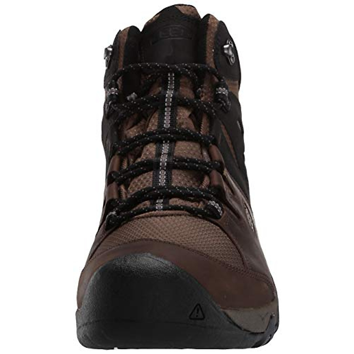 KEEN mens Steens Mid Height Leather Waterproof Hiking Boot, Canteen/Black, 11.5 US