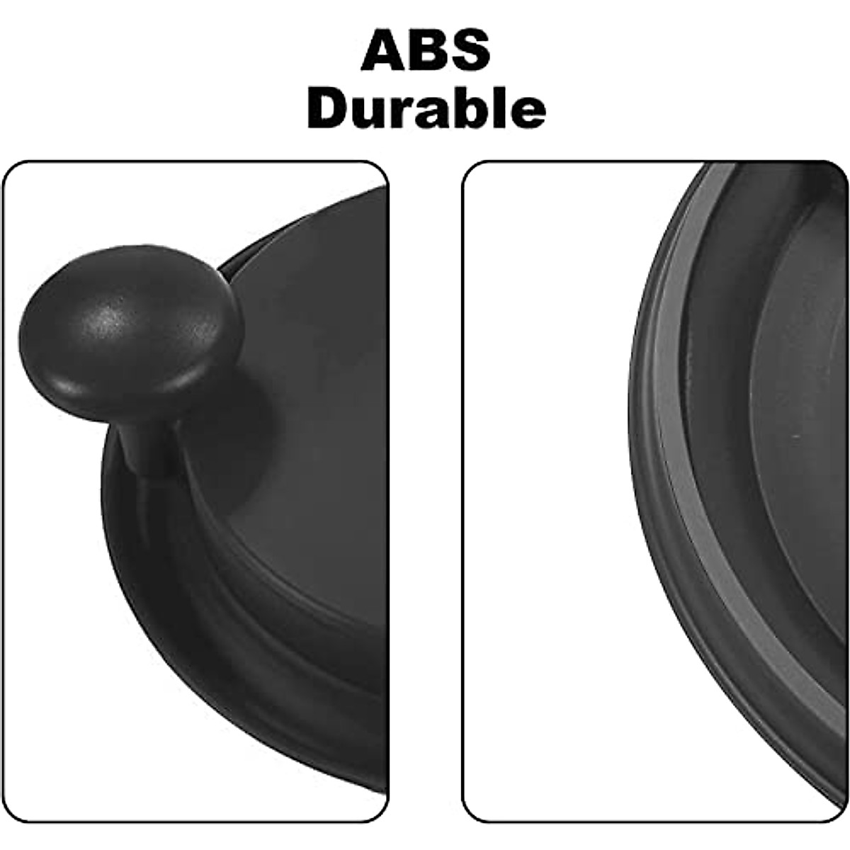 Chicken Shredder Size 8(inches) Food Claws Beef Ami Shredding Thaw Claws Tool with Handles & Non-Skid Base | Suitable for Pulled Mutton Beef Shredding Meat (Black)