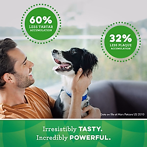 Greenies Original Teenie Natural Dental Care Dog Treats, 27 oz. Pack (96 Treats)