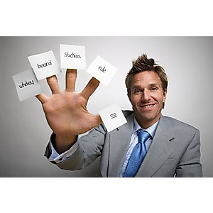 Dry Erase Sticky Notes, 3x3 in, 10 Pack with Marker