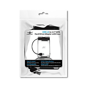 Vantec USB 3.0 to 2.5" SATA HDD Adapter with case (CB-STU3-2PB)