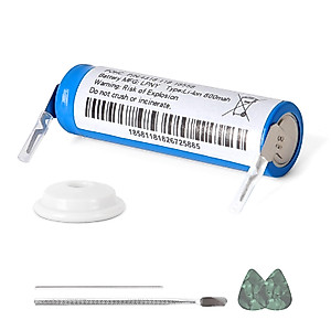 800mAh Electric Toothbrush Battery Compatible with Philips Sonicare Replacement Parts HX65 HX67 HX68 HX69 HX89 HX99 Series with Solder Wire and Rapid Disassemble Tools Set
