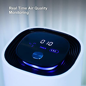 Calody Air Purifiers for Bedroom Home, Car air purifier Ionizer, 15 Million Negative Ions for Smokers, 30dB Quiet Portable Ionic Air Purifiers, Helps Alleviate Allergies, Dust, Smoke and more — Ideal for Traveling, Home, and Office Use