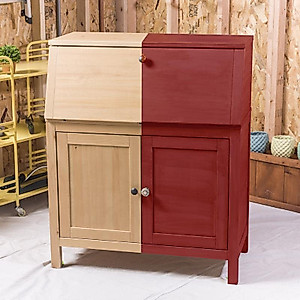 Rust-Oleum Chalked Ultra Matte Farmhouse Red Water-Based Acrylic Chalk Paint 30 oz.