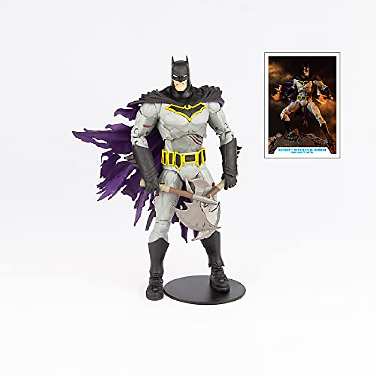 Batman With Battle Damage (DC Multiverse: Dark Knights Metal) 7" Action Figure