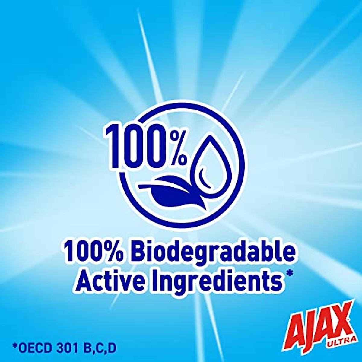 Ajax Ultra Professional Antibacterial Pot & Pan Dish Soap, Orange Scent, 145 fl. oz. (1.13 gal.), 4/Pack (61034313CT)