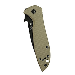 Kershaw Emerson CQC-6K Folding Pocket Knife, One Size (6054BRNBLK)
