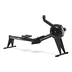 Concept2 RowErg Indoor Rowing Machine with Tall Legs - PM5 Monitor, Device Holder, Adjustable Air Resistance, Easy Storage
