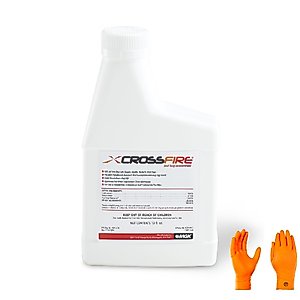 Crossfire Liquid Concentrate 13 oz - long-lasting bed bug control, Kils bed bugs and their eggs, pyrethroid-resistant.