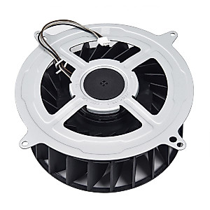 Replacement PS5 Internal Cooling Fan, Internal Cooler Fan Replacement for Sony PlayStation 5 PS5 Series 12047GA-12M-WB-01 12V 2.4A 23 Blades Fan General 17 Blades G12L12MS1AH-56J14 Fan
