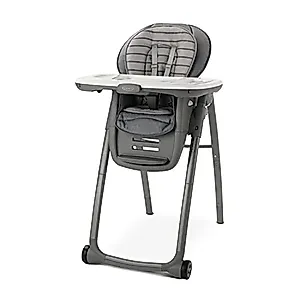Graco Table2Table Premier Fold 7 in 1 Convertible High Chair | Converts to Dining Booster Seat, Kids Table, and More, Maison
