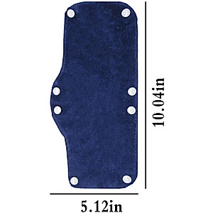 Alpurple 20 PCS Cotton Washable Hard Hat Sweatband- Reusable Snap on Sweat Band Liner, Absorber Terry Sweatband with Liner Snap,Hard Hat Accessories