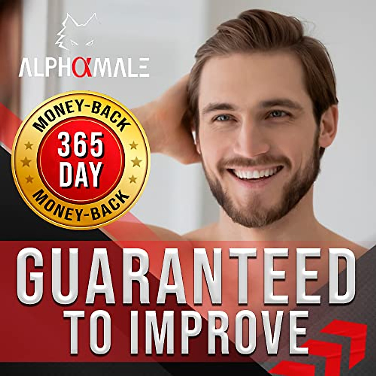 AlphaMale Premium Delay Spray - Climax Control and Desensitizing Spray for Men - with Lidocaine - Advanced Numbing Spray to Increase Duration in Bed - 30mL