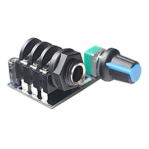 Rakstore TL072 Op Amp High Impedance Preamplifier Preamp Pre-Amplifier Board for Guitar Instrument