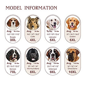 100% Cotton Striped Dog Shirt for Large Dogs, Stretchy Breathable Sleeveless Dog Clothes for Large Dogs, Surbogart by Xobberny Soft Lightweight Cool Pet T Shirt