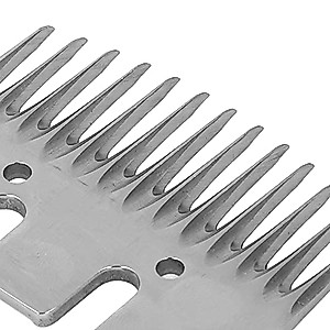 Sheep Shears Blade High Carbon Steel Straight 13 Tooth Electric Wool Cutter Goat Clipper Scissor Accessories Replacement