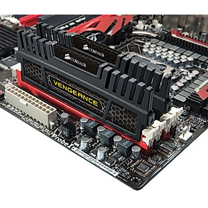 Corsair Vengeance 8 GB (2 x 4 GB) DDR3 1600 MHz PC3 12800 240-Pin DDR3 Dual Channel Memory Kit 1.5V (CMZ8GX3M2A1600C9)