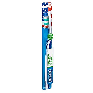 Oral-B Healthy Clean Toothbrush, Medium, Pack of 6