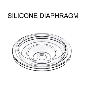 Loveishere Duckbill Valves and Silicone Diaphragm, Compatible with Momcozy/TSRETE/PADRAM/LoveOfLive/OMFMF Breast Pumps Replace momcozy S9|S10|S12 Pump Parts/Accessories,4pcs Set