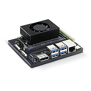 Yahboom Jetson Orin NX Development Kit with 19 V DC Power Supply IMX219-77 Camera M.2-Key E Networking Module AI Edge Computing (Orin NX 8GB Camera Advanced Kit)