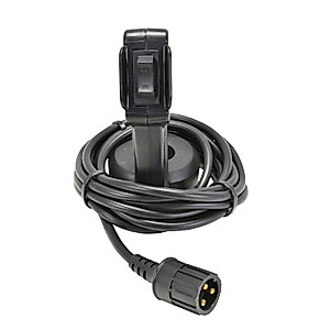 Superwinch 1130220 LT3000 12V DC WInch 3,000lb/1361kg Single Line Pull with Roller Fairlead, 3/16in x 50ft Steel Wire Rope, Corded Handheld Remote