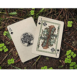 Bicycle Creatures of The FAE Playing Cards Gent Supply, Green