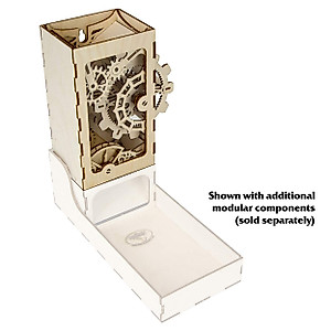 The Broken Token Modular Dice Tumbler Gears - Wooden Dice Tower