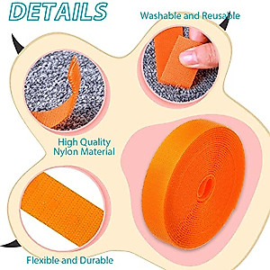 6 Rolls 100 Feet Carpet Marker Strips for Classroom, Mckanti Nylon Carpet Strips Carpet Spots Strips Floor Carpet Markers for Teachers Student Line up School Social Distance