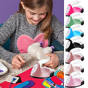 Mini Craft Iron Mini Iron Press,Mini Heat Press Machine for T Shirts Shoes and Hats Small Heat Transfer Vinyl Projects,Portable Travel Irons Mini Heat Press Crafting Craft Clothes (Fruit Pink)