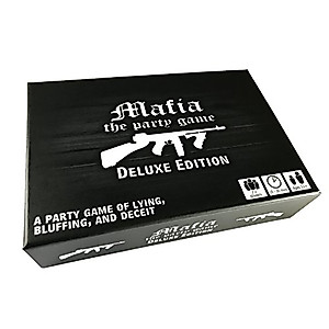 Apostrophe Games Mafia The Party Game Deluxe Edition – A Game of Lying, Bluffing and Deceit– Card Game, Adults and Teens – Board Game