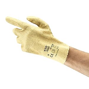 Ansell KSR 22-515 Vinyl Glove, Coated on Interlock Knit Liner, Medium (Pack of 12 Pairs)