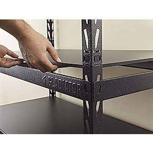 Gladiator "48" Wide EZ Connect Rack with Five 24" Deep Shelves", hammered granite