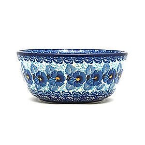 Polish Pottery Bowl - Ice Cream/Dessert - Unikat Signature U3639